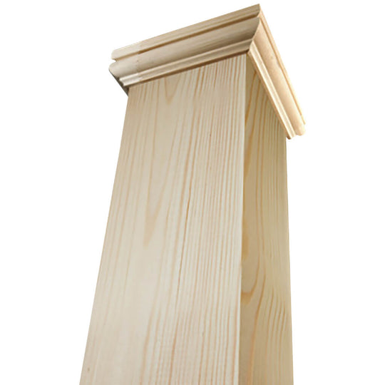 Wood Post Cover - Square Plain – Amherst Mouldings